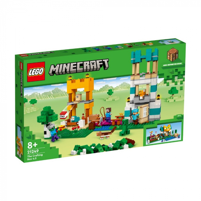 LEGO Minecraft 21249 Kreativní box 4.0 | CQE.COM
